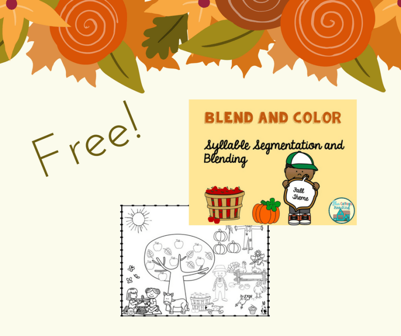 Syllable Segmenting and Blending – Blue Cottage Tutoring