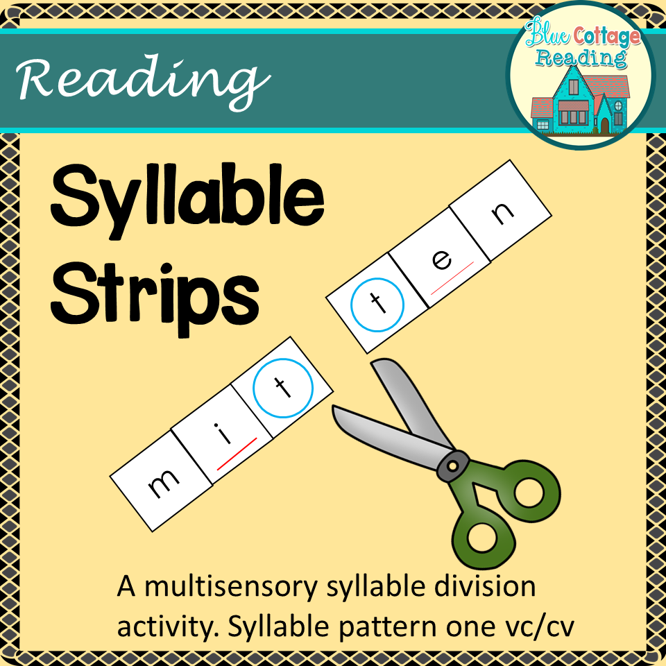 Syllable Segmenting and Blending – Blue Cottage Tutoring